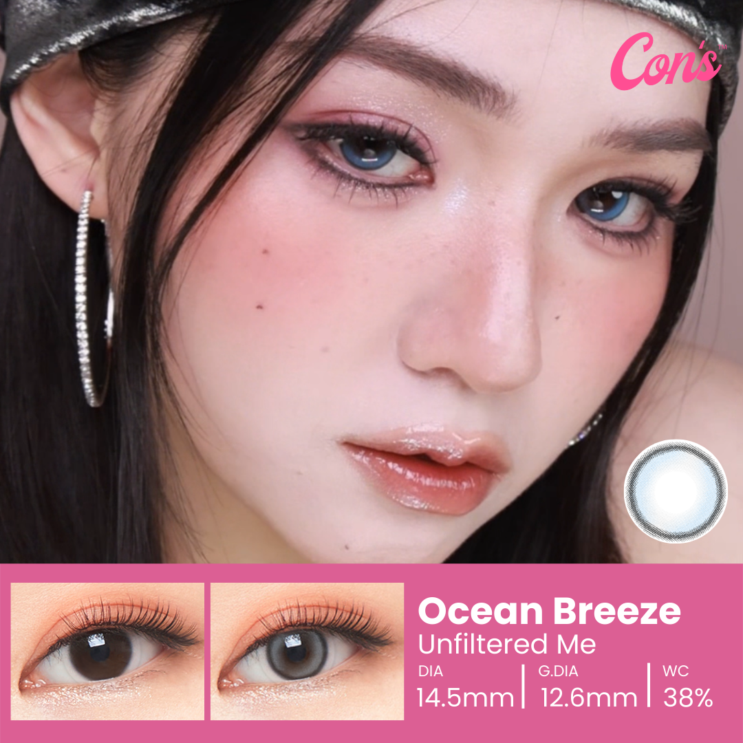 [Vickiebeibei] Ocean Breeze 14.5mm, 1 Month 2Pcs – CONSMY CONCEPT STORE SDN. BHD.