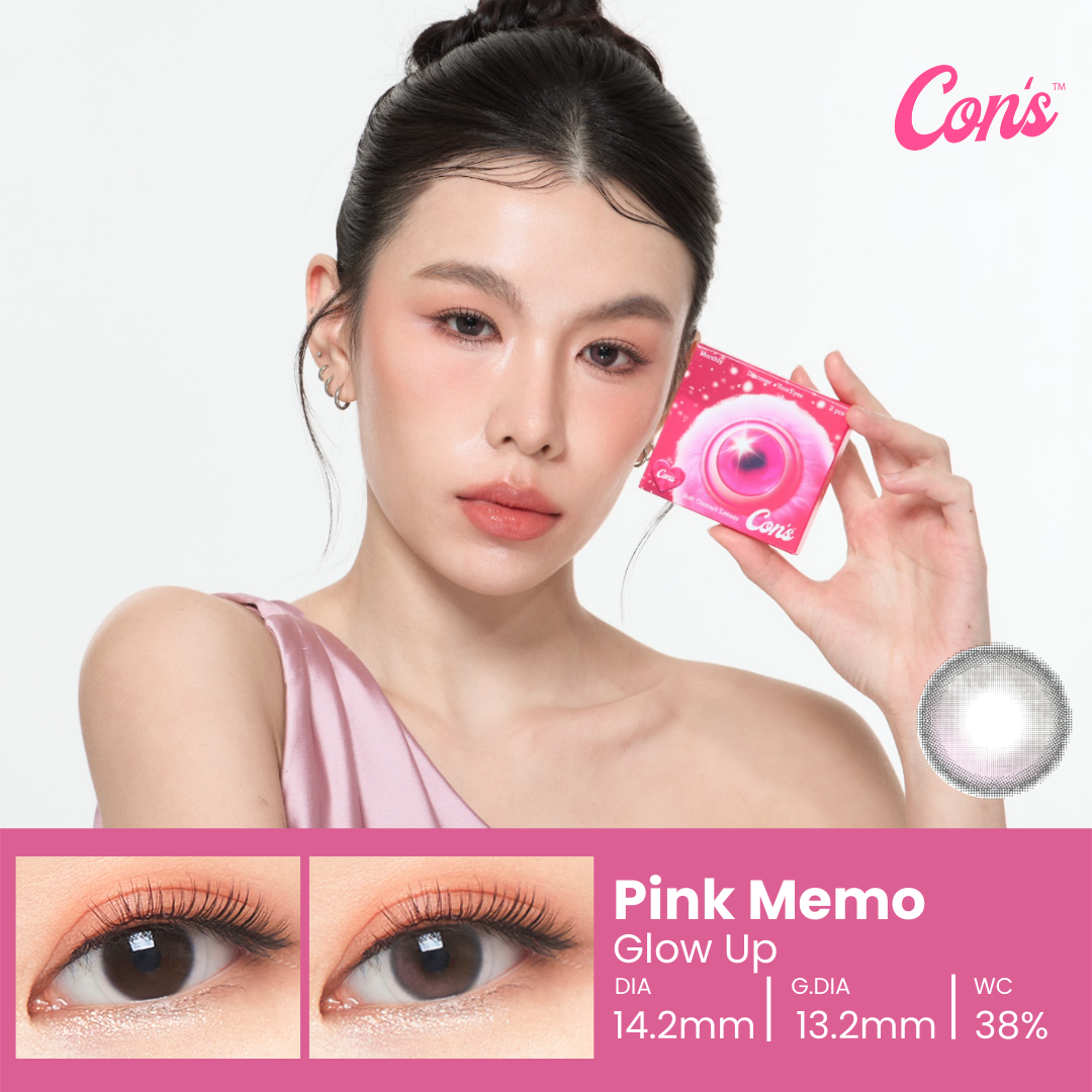 [CONS x Gladish] Chapters Pink Memo 14.2mm, 1 Month 2Pcs – CONSMY ...